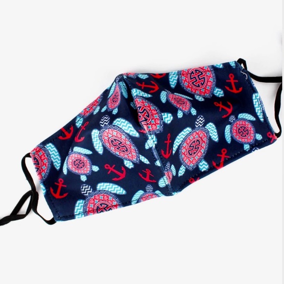 Accessories | Nwt Preppy Under The Sea Fashion Face Mask | Poshmark